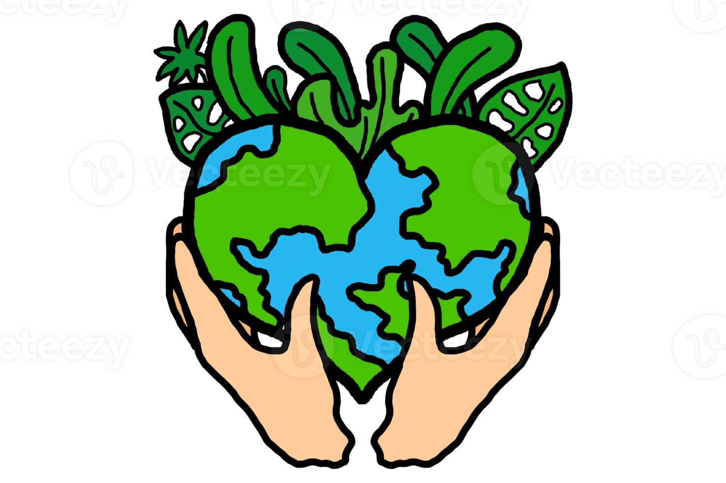 Love Earth Day Illustration 25033165 PNG