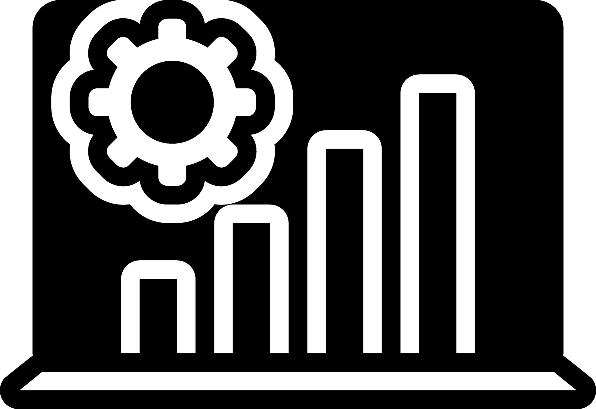 solid icon for analysis process 25036123 Vector Art at Vecteezy