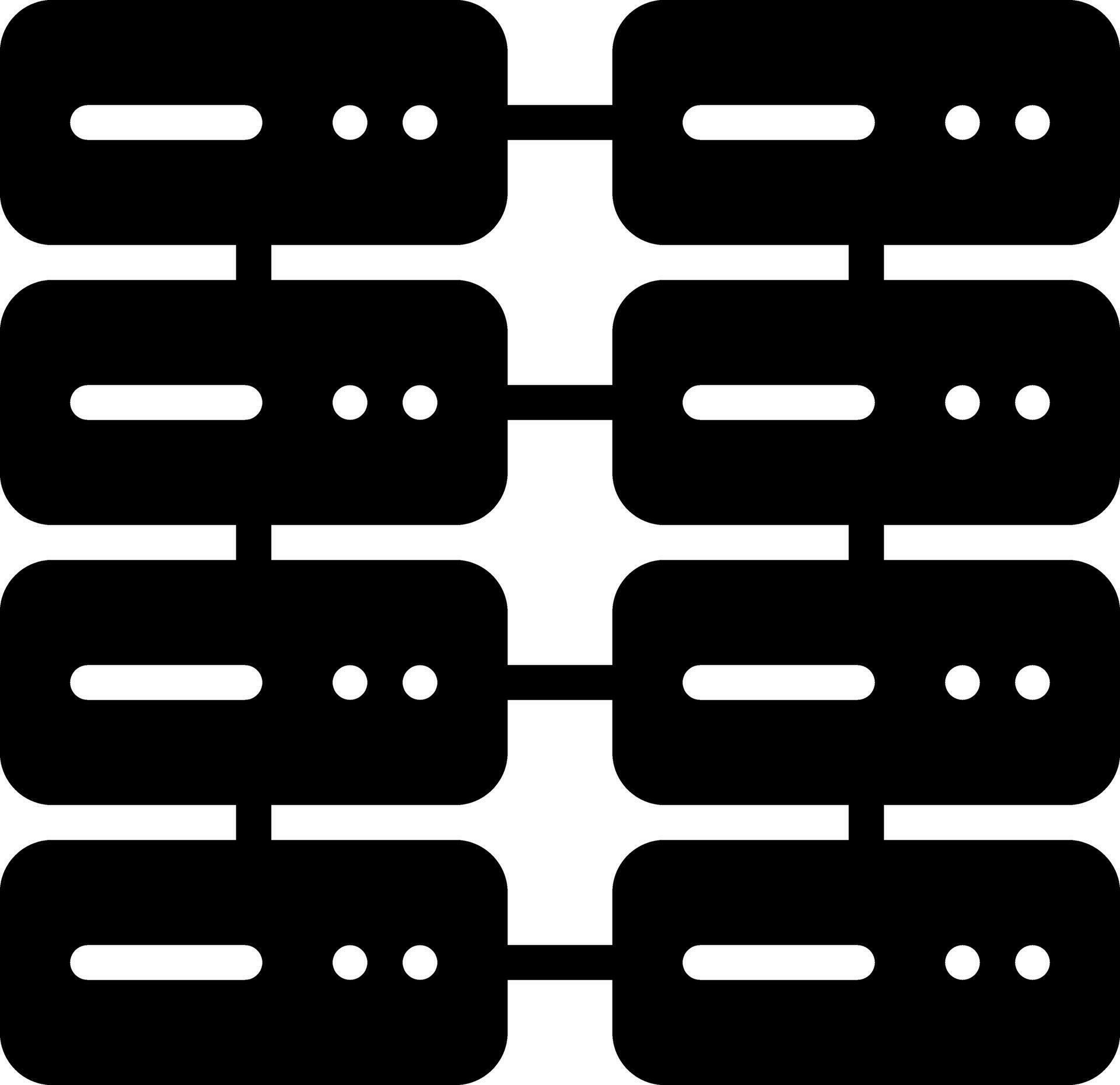 solid icon for database 25036140 Vector Art at Vecteezy