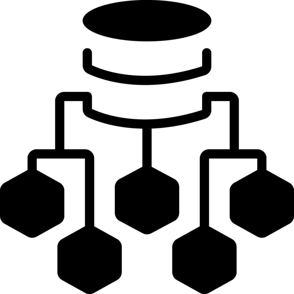 solid icon for data flow chart 25036153 Vector Art at Vecteezy