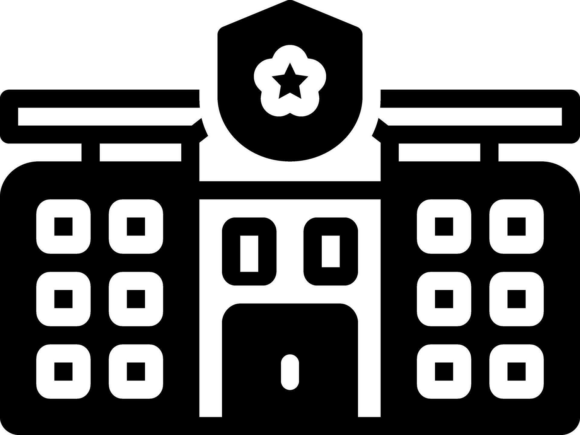 solid icon for precinct 25036183 Vector Art at Vecteezy