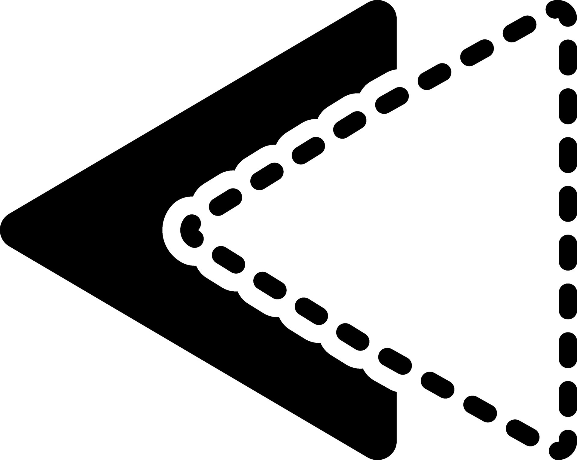 solid icon for previously 25036198 Vector Art at Vecteezy