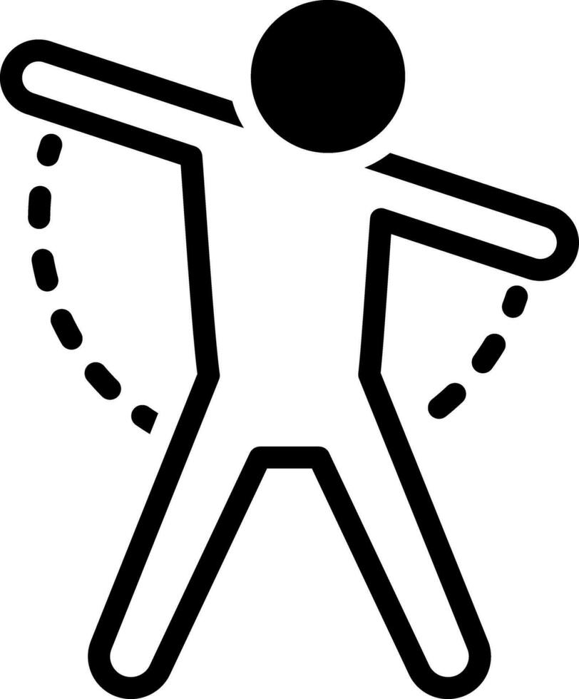 solid icon for exercise 25036330 Vector Art at Vecteezy