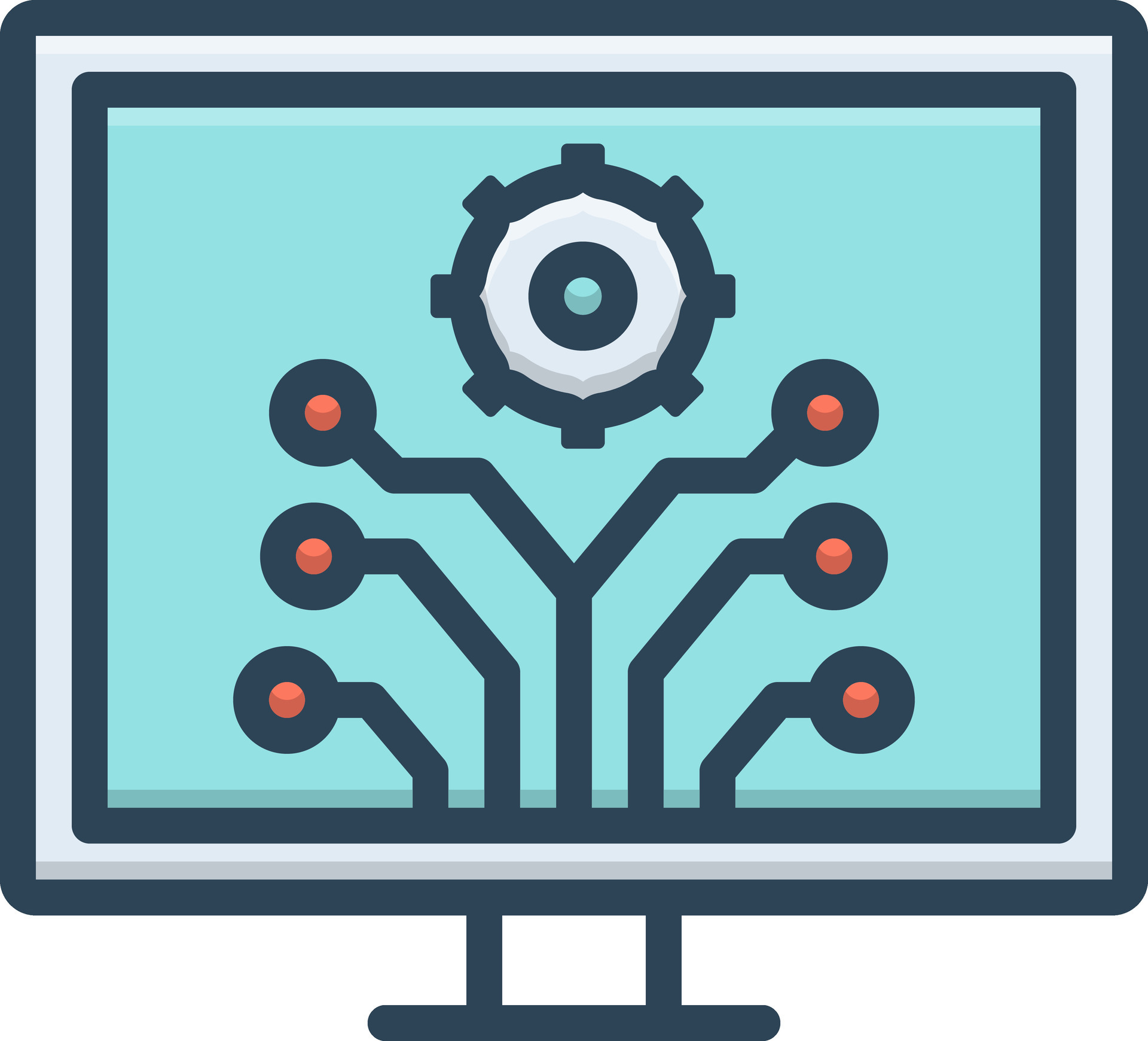 color icon for development 25036738 Vector Art at Vecteezy