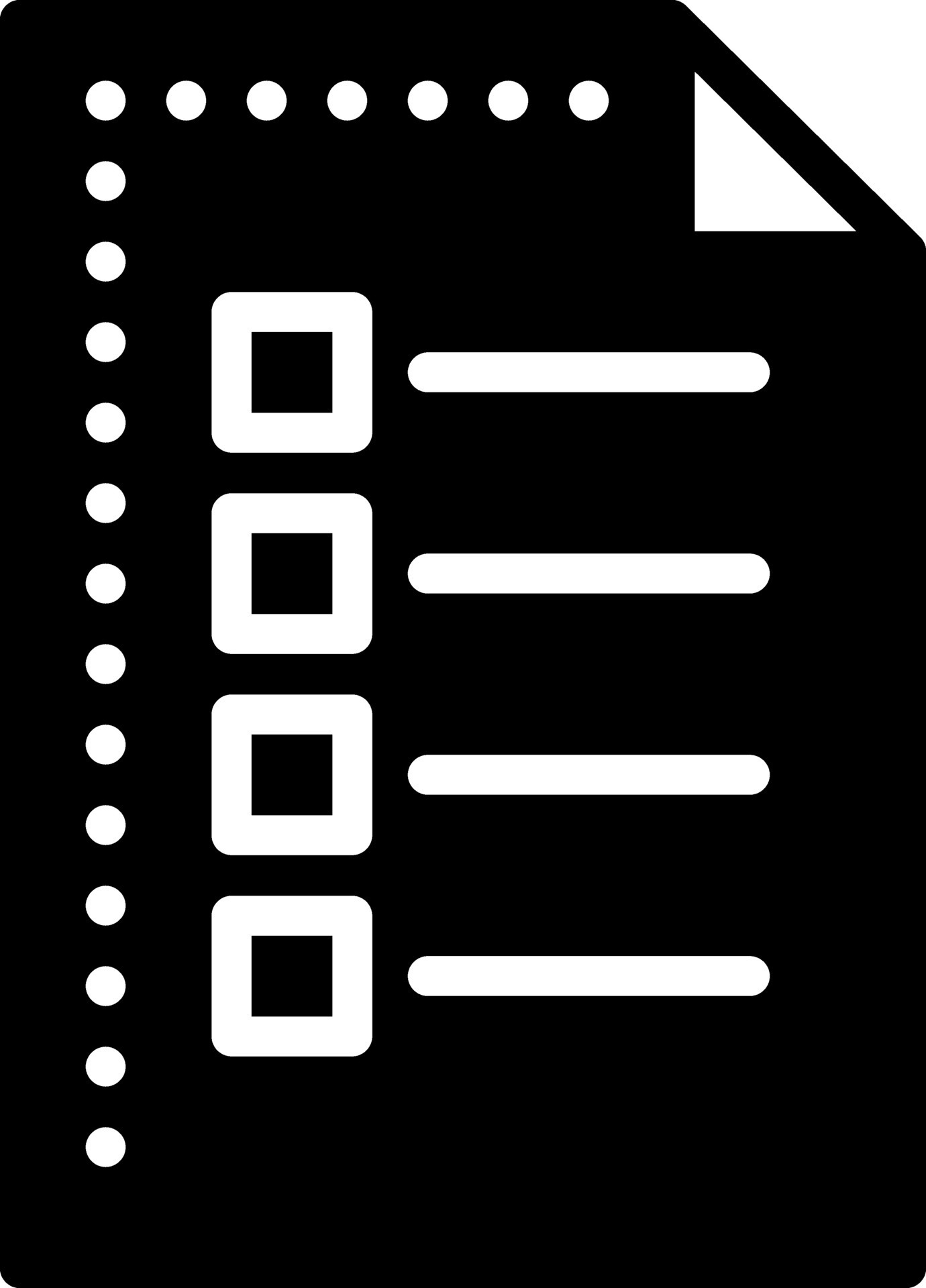 solid icon for sheet 25036790 Vector Art at Vecteezy