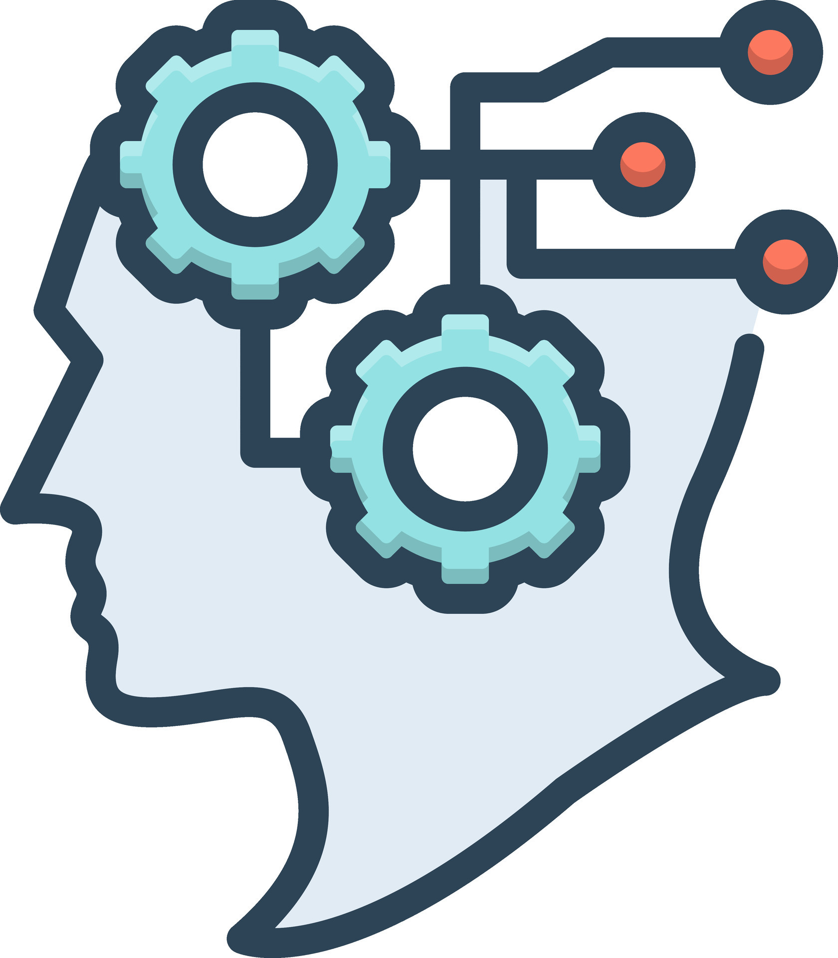 color icon for intelligence 25036937 Vector Art at Vecteezy