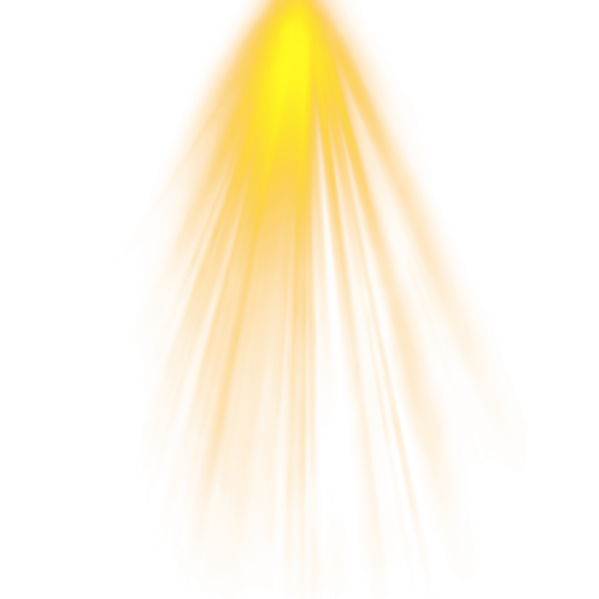 Yellow Light Rays Png