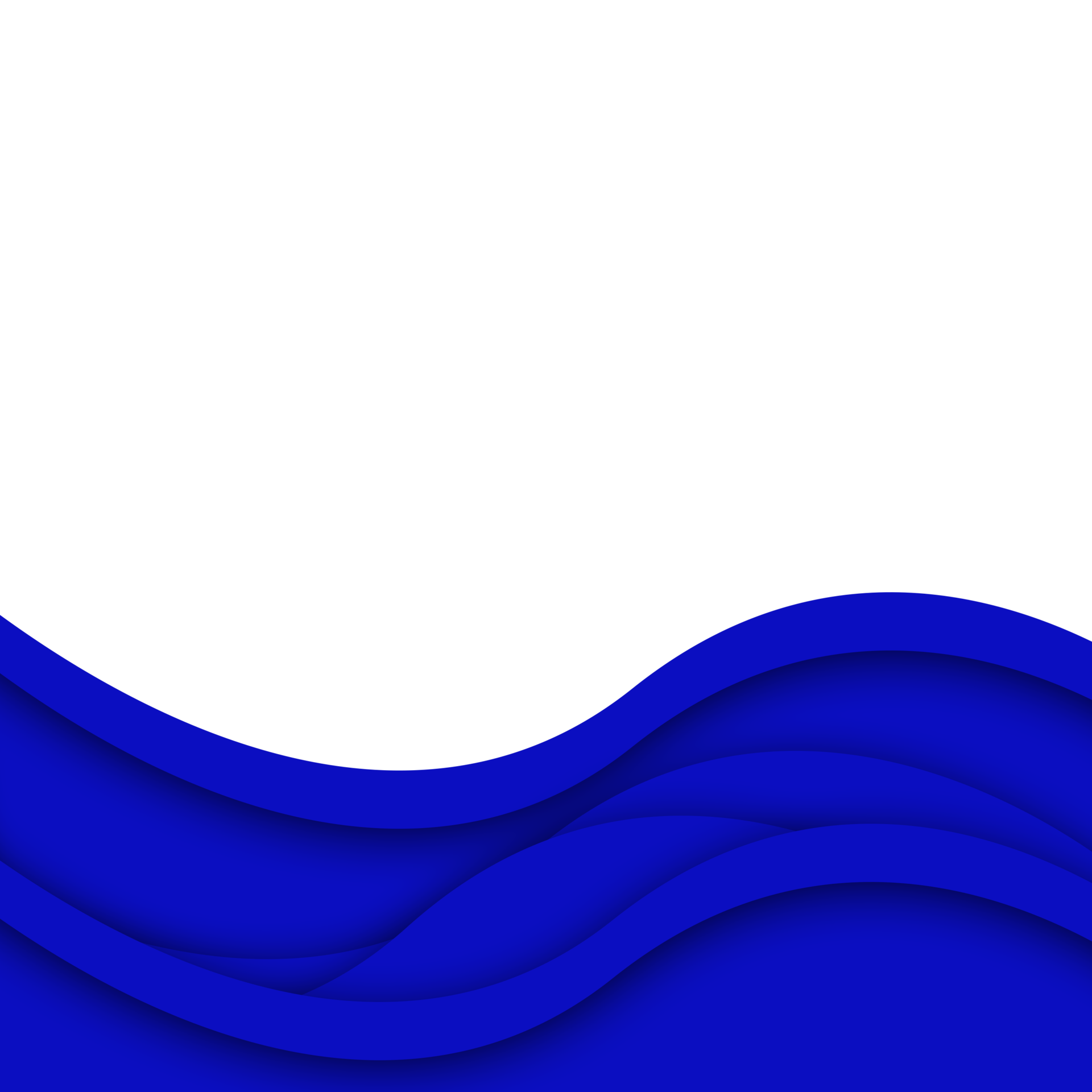 blue paper cut wavy shapes 25039074 PNG