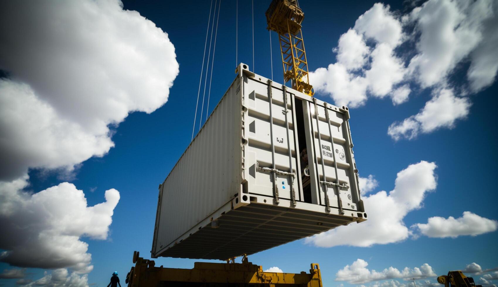 Industry ships and cranes unloading cargo containers outdoors generated ... Industry ships and cranes unloading cargo containers outdoors generated ...