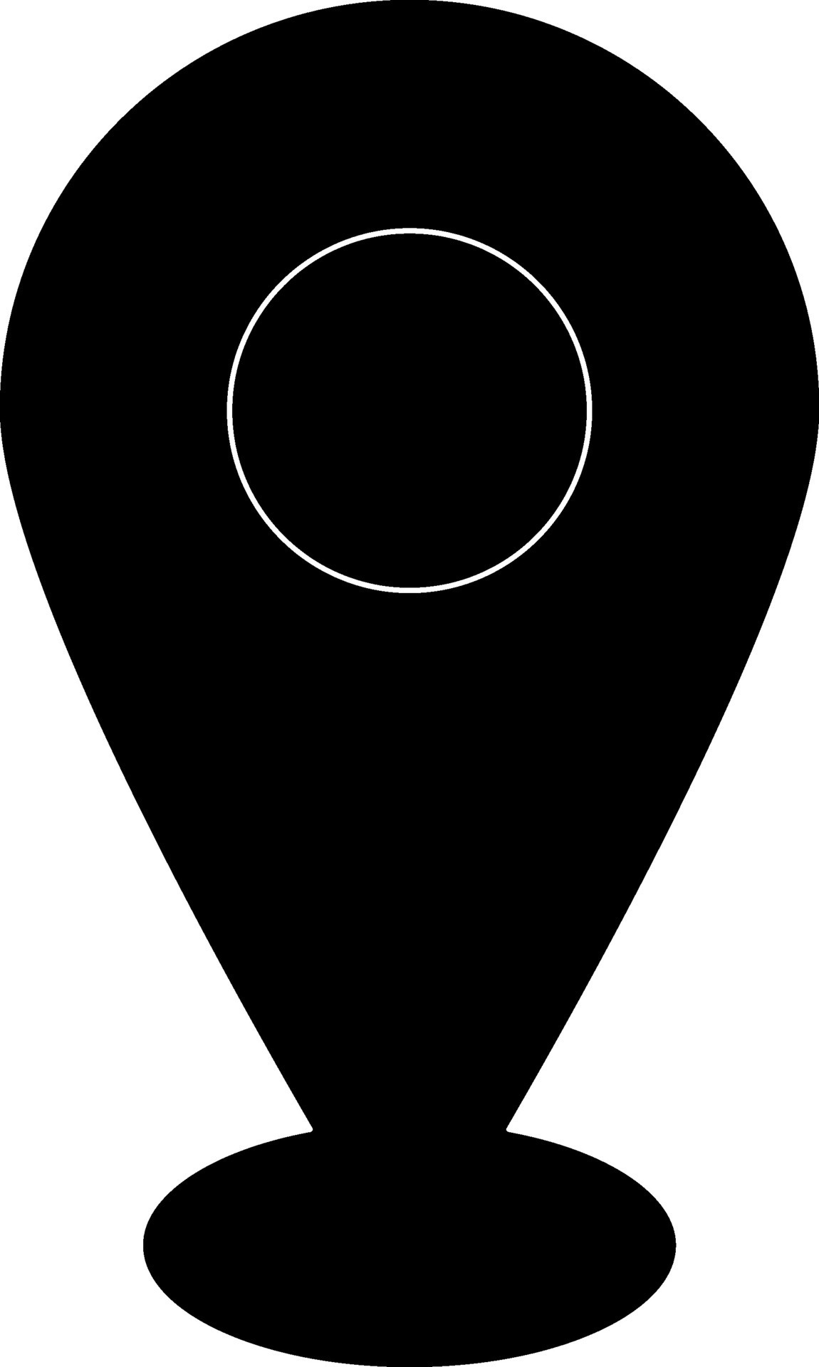 Black map pointer. 25056213 Vector Art at Vecteezy