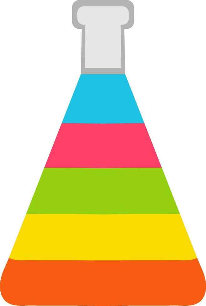 Flask shaped infographic element for Business. 25056561 Vector Art at ...