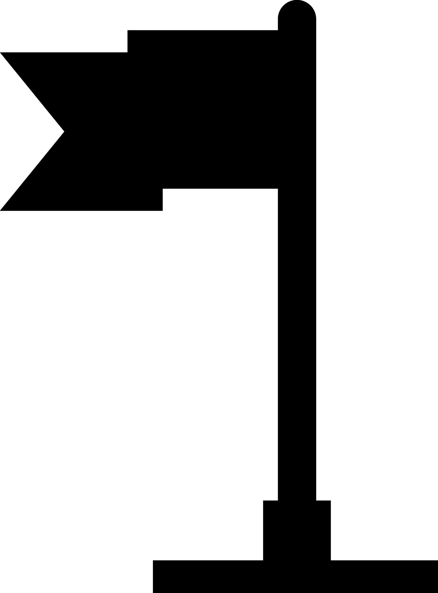 Waving flag in flat style. 25056873 Vector Art at Vecteezy