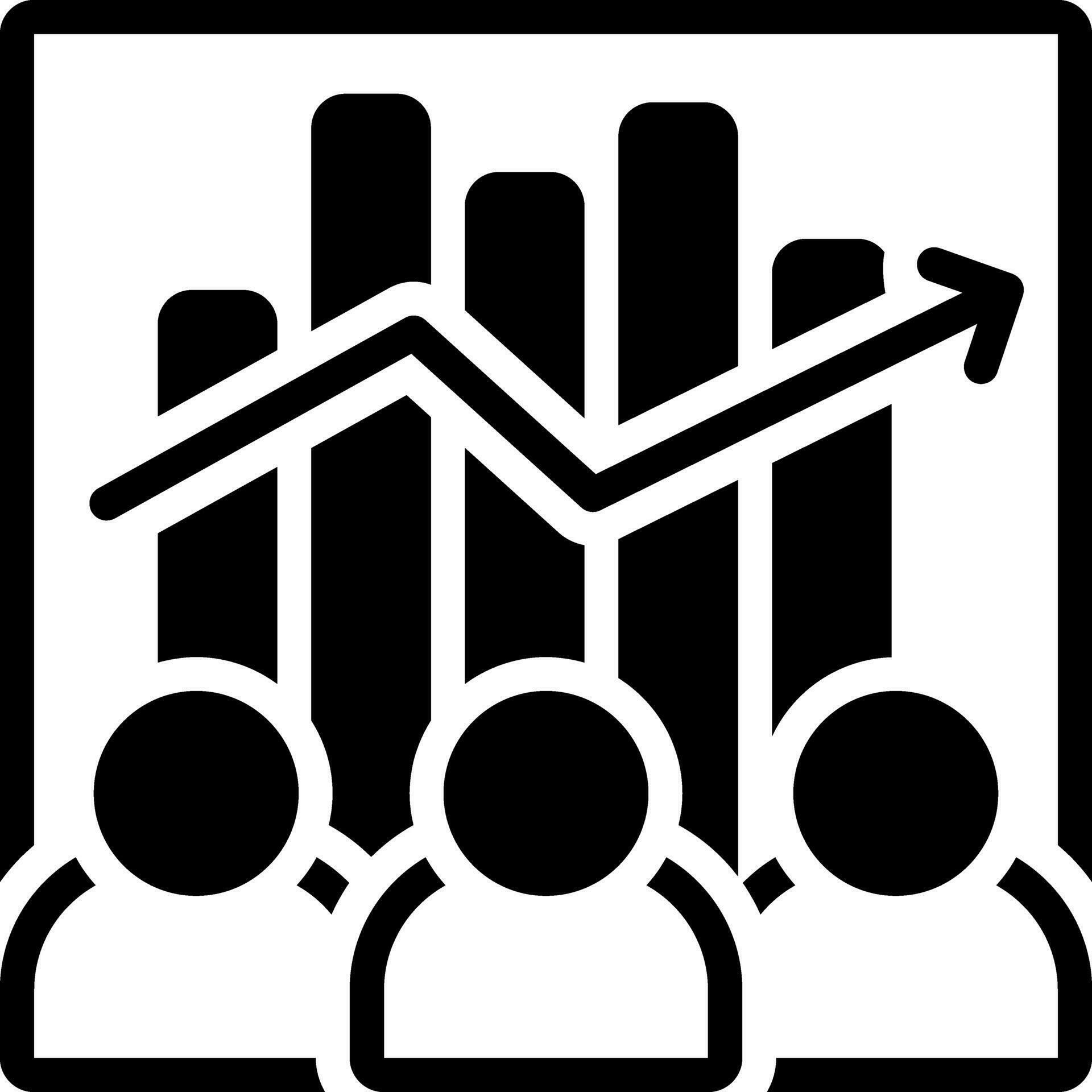 solid icon for team efficiency 25058507 Vector Art at Vecteezy