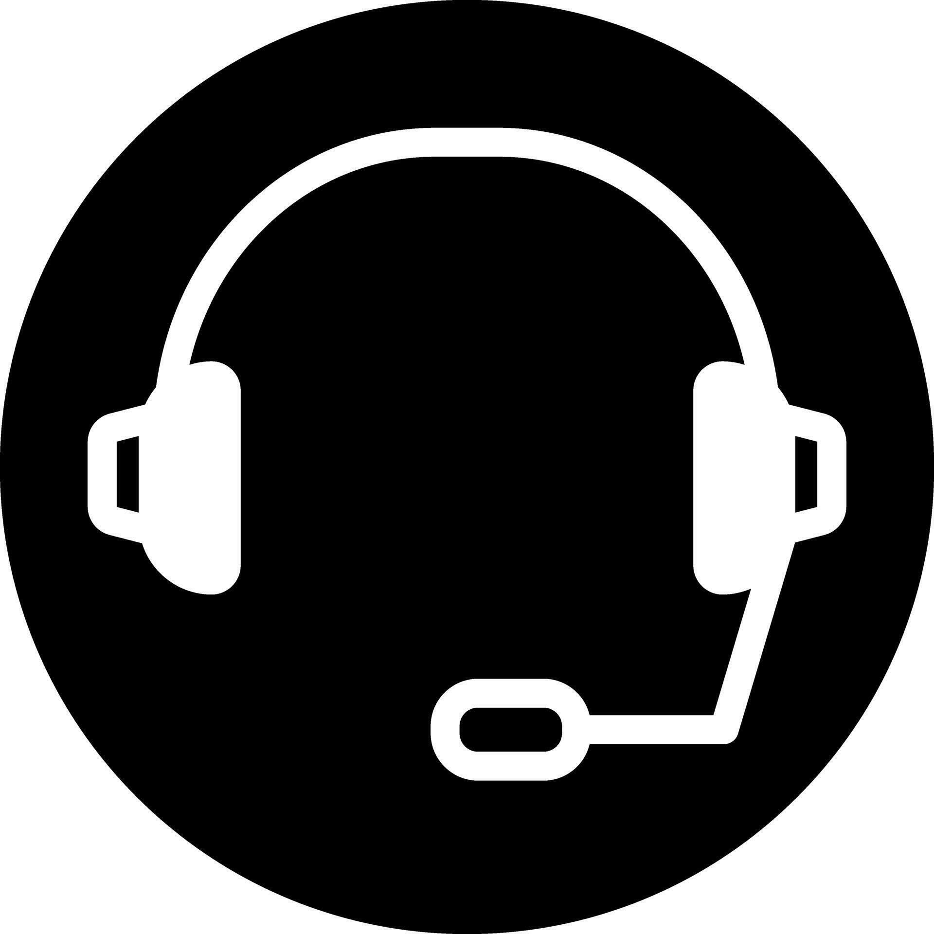 solid icon for support 25058542 Vector Art at Vecteezy