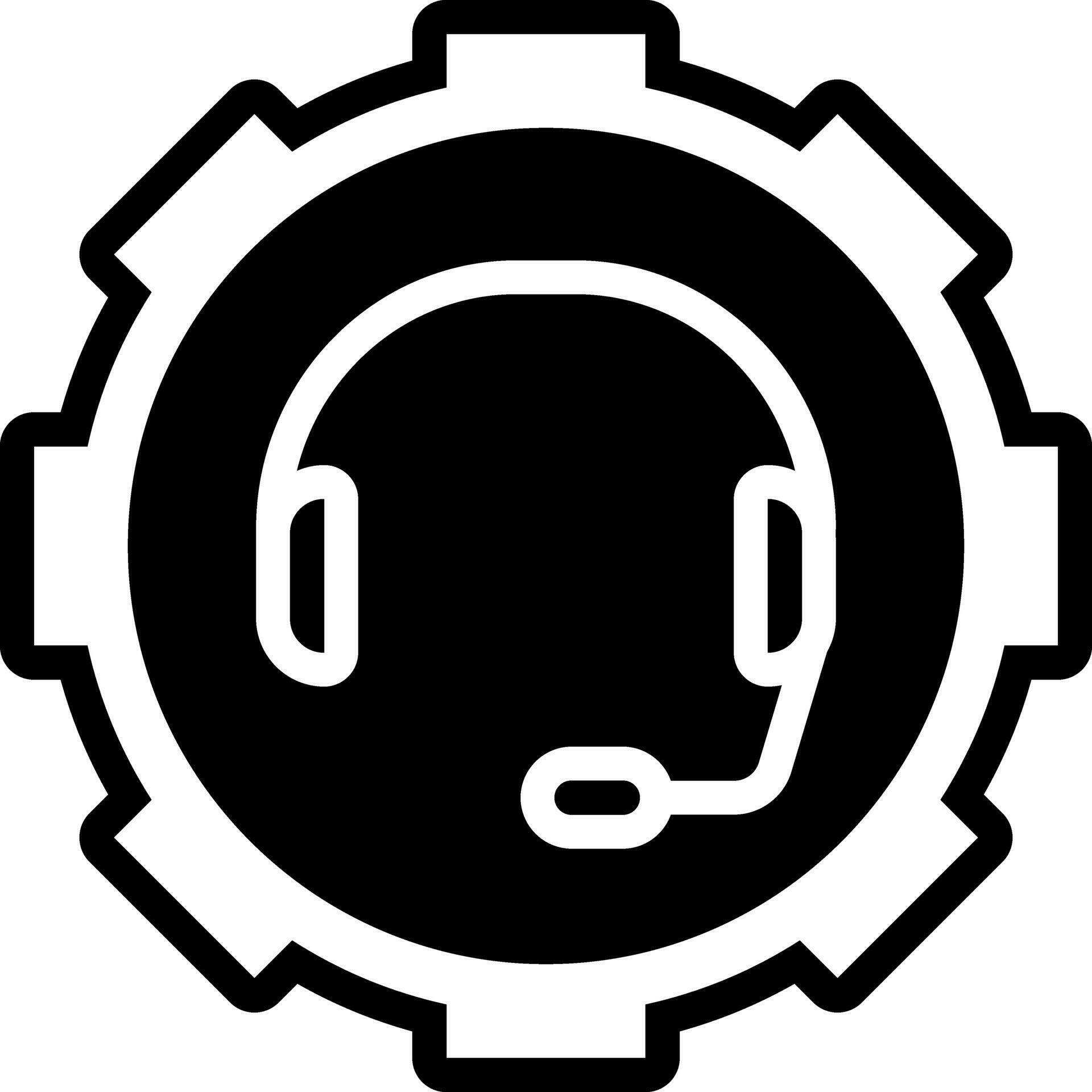 solid icon for support 25058695 Vector Art at Vecteezy