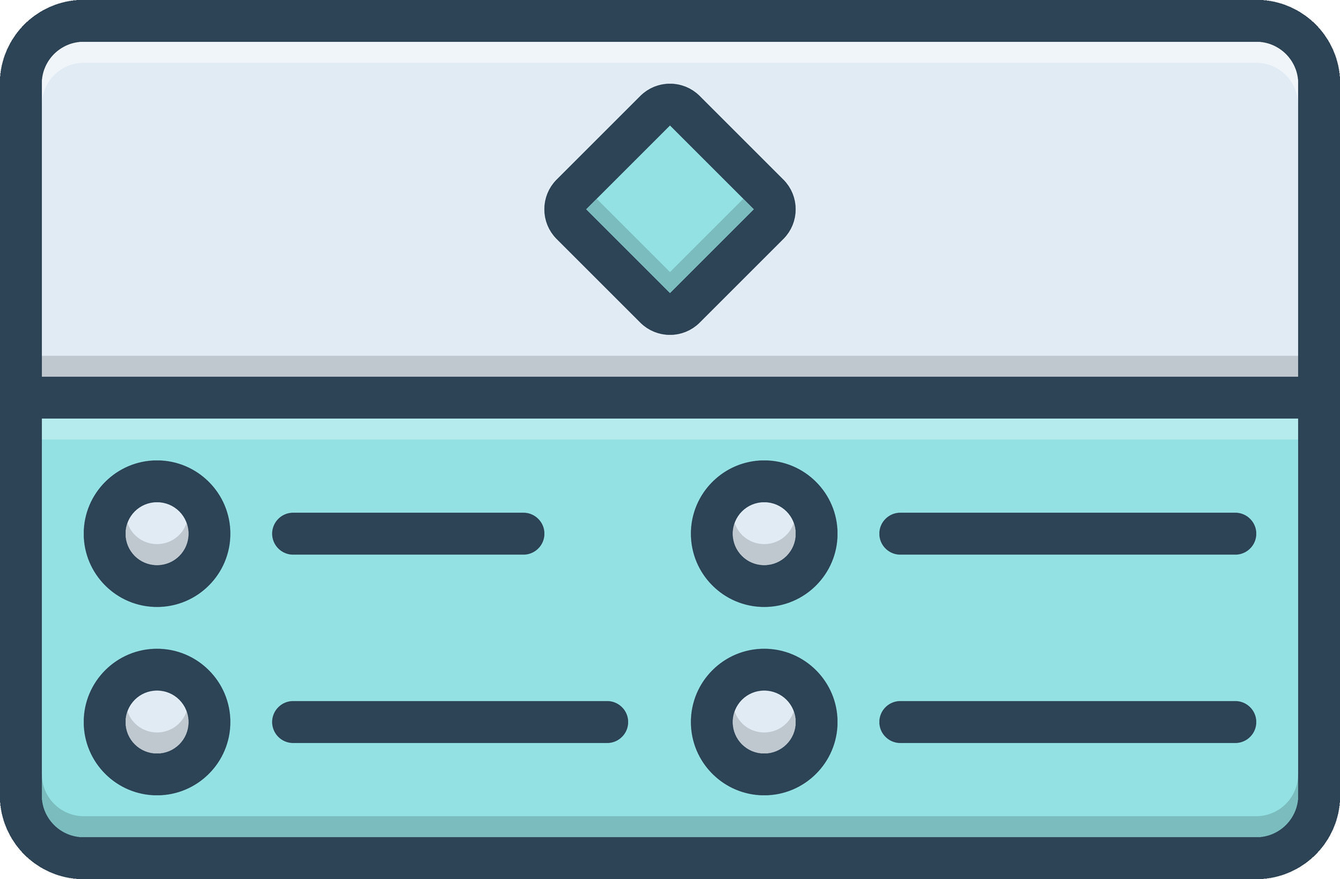 color icon for business card 25059034 Vector Art at Vecteezy