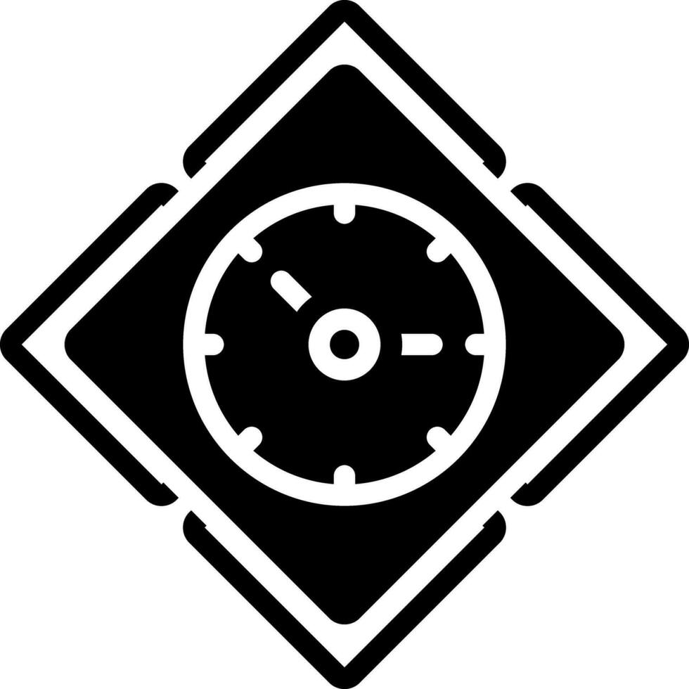 solid icon for time 25059041 Vector Art at Vecteezy