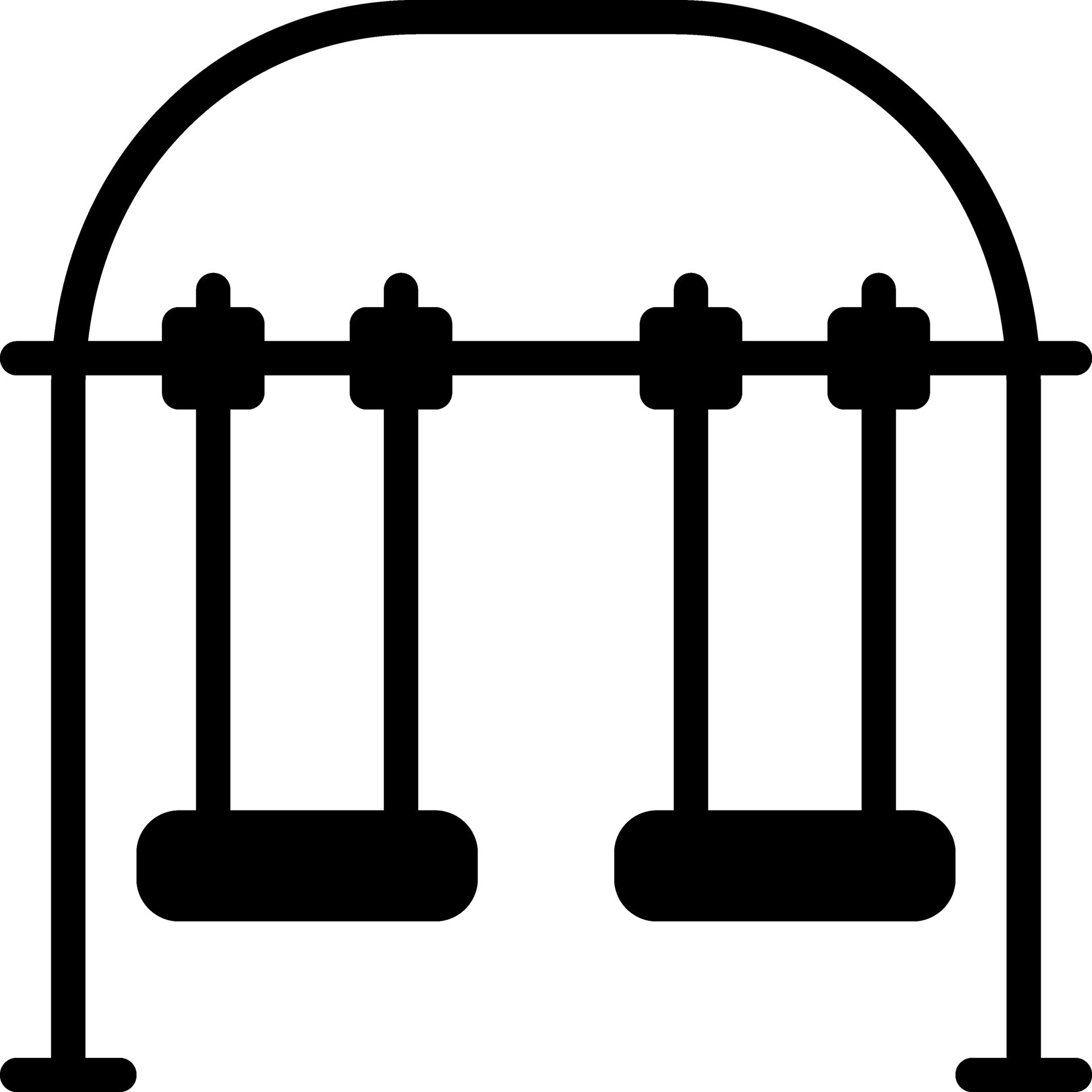 solid icon for swing 25059103 Vector Art at Vecteezy