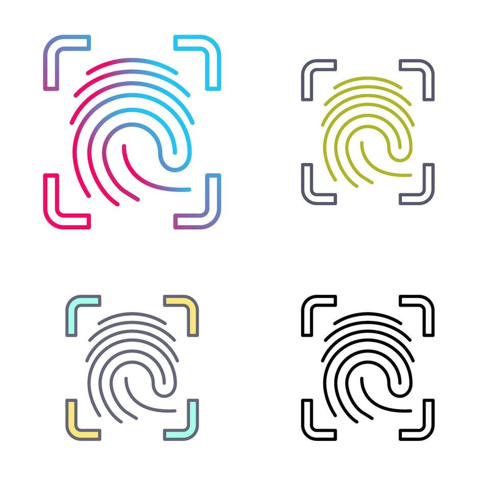 Finger Print Vector Icon 25062361 Vector Art at Vecteezy Finger Print Vector Icon 25062361 Vector Art at Vecteezy
