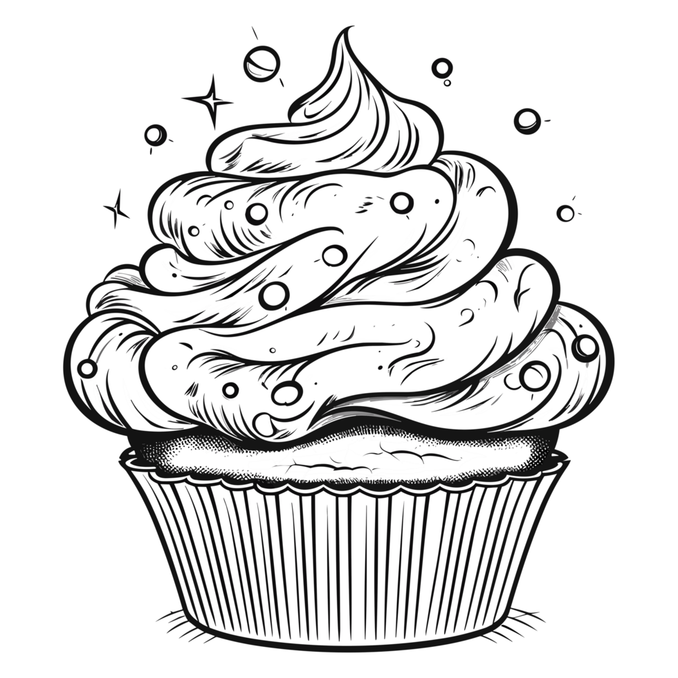 Cupcake Silhouette Png