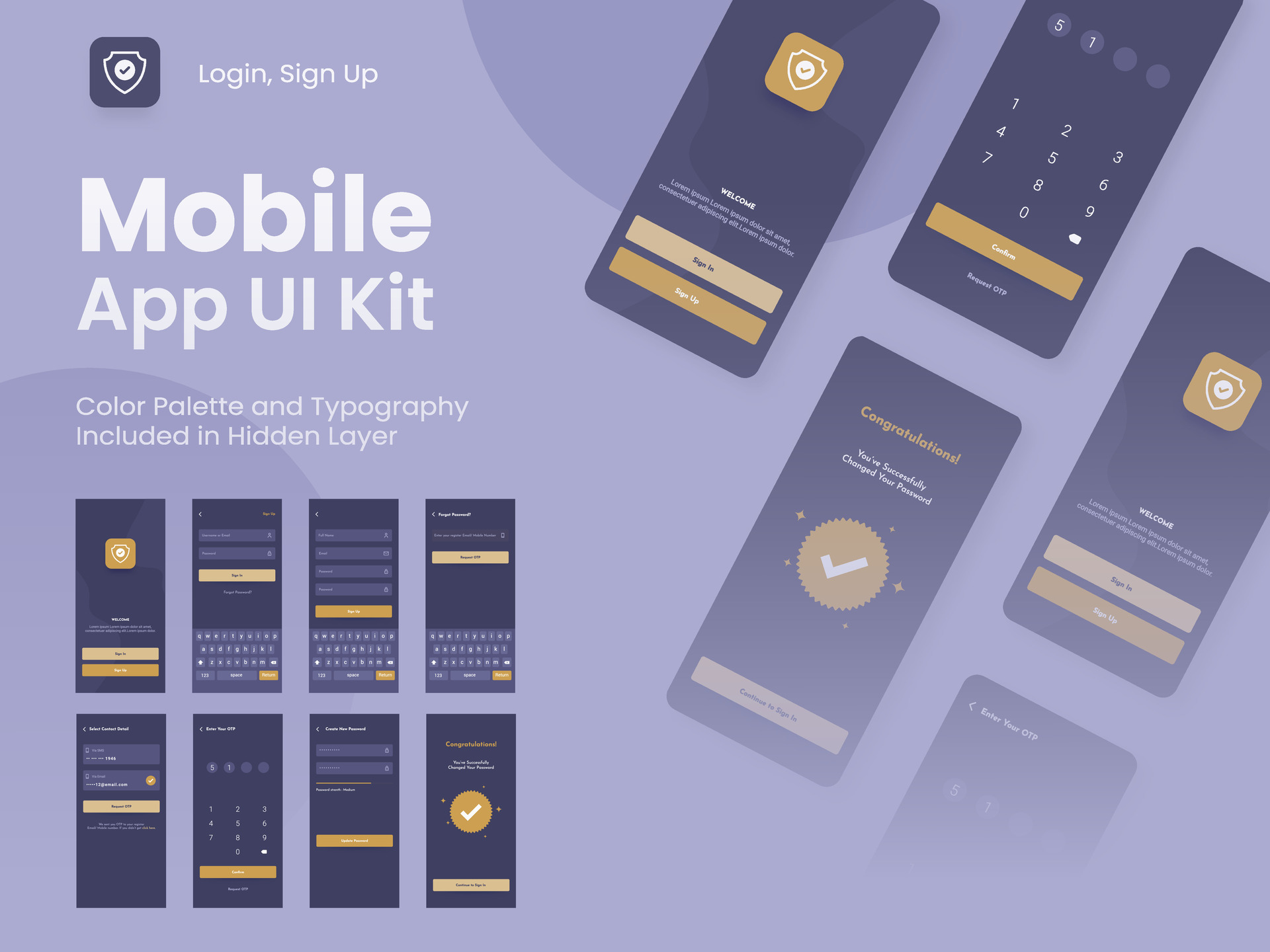 Wireframe UI, UX, GUI Layout With Different Login Screens Including ...