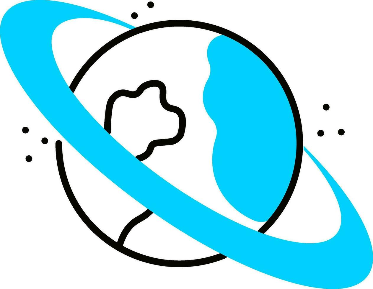 Flat style earth planet icon. 25077913 Vector Art at Vecteezy