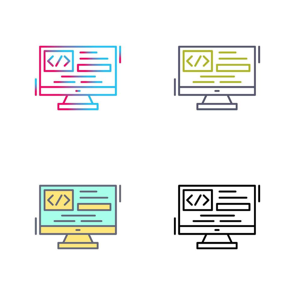 Coding Vector Icon 25084561 Vector Art at Vecteezy