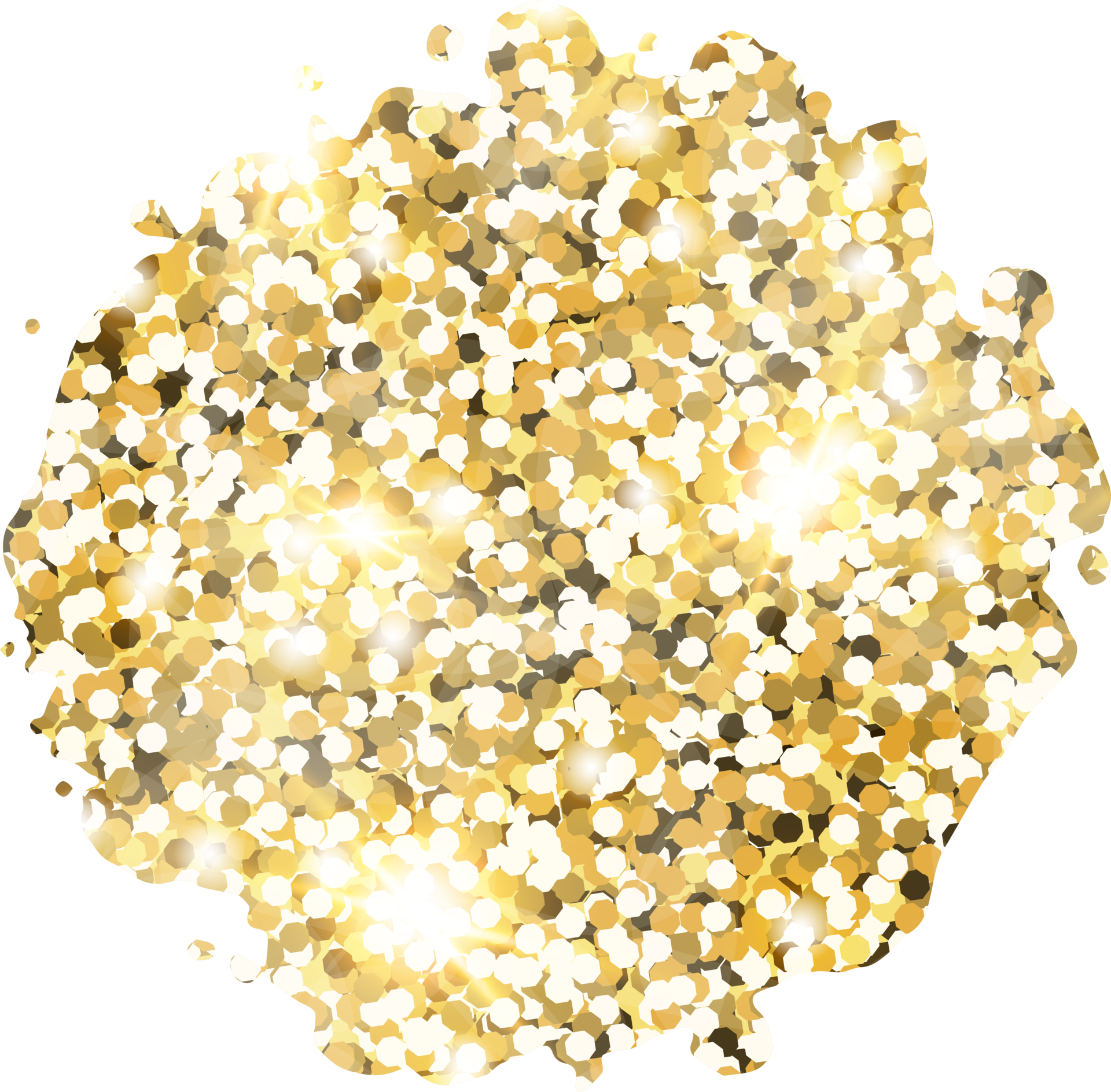 resumen brillante oro Brillantina manchar diseño elemento. dorado color polvo textura Mancha ...