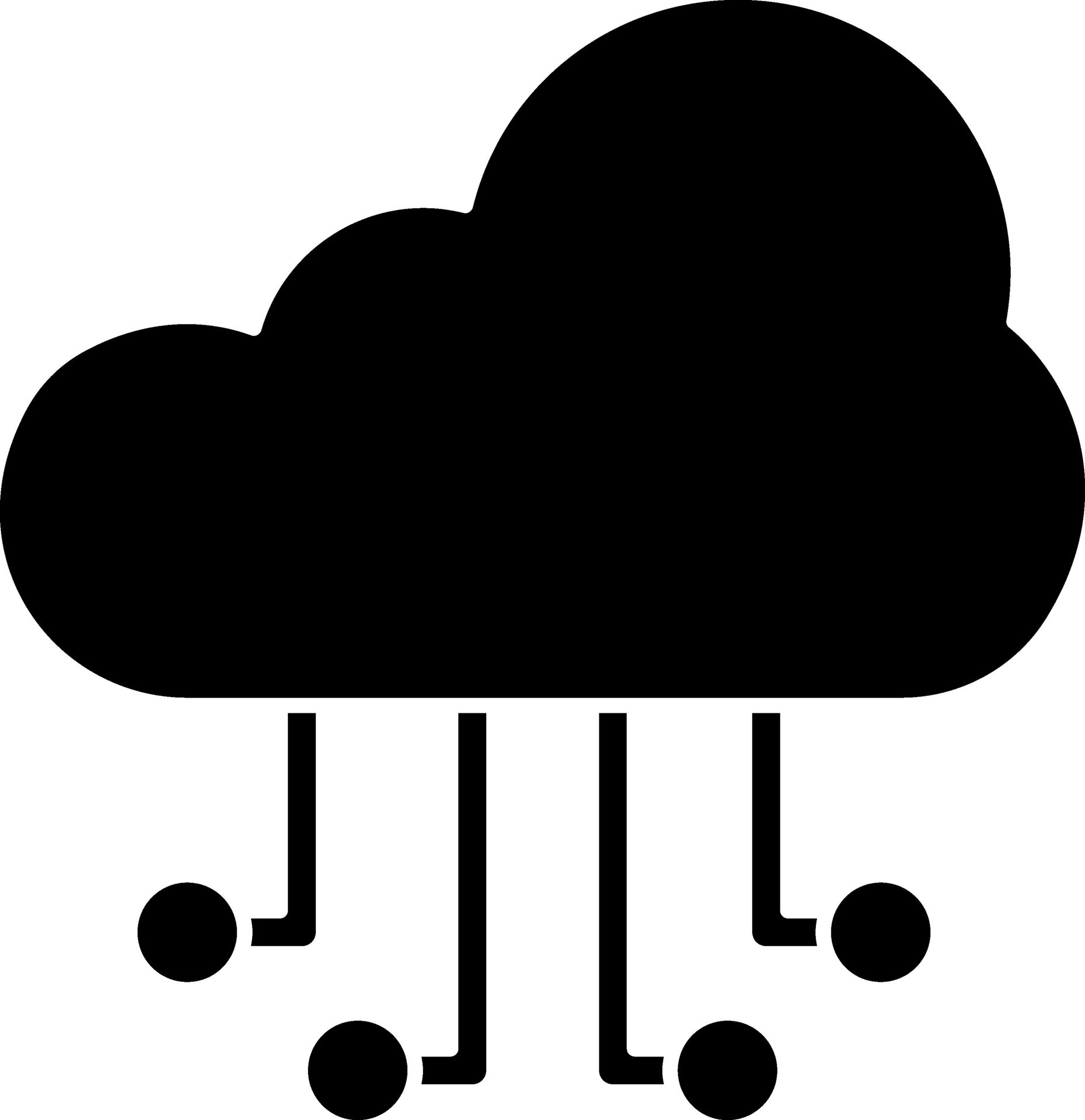 Cloud Computing Icon 25095719 Vector Art at Vecteezy