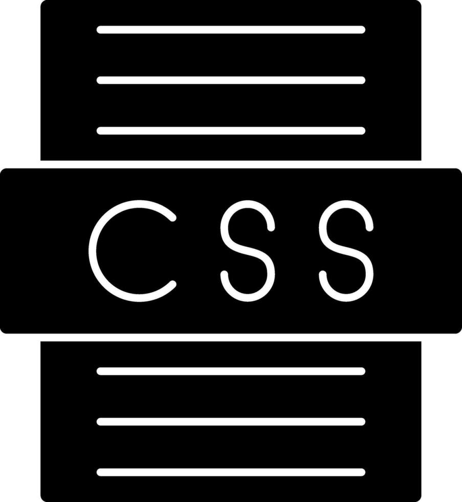 Css File Vector Icon Design 25100631 Vector Art At Vecteezy