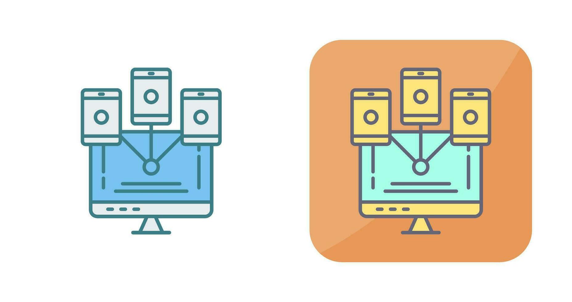 Computer Networks Vector Icon 25102362 Vector Art at Vecteezy