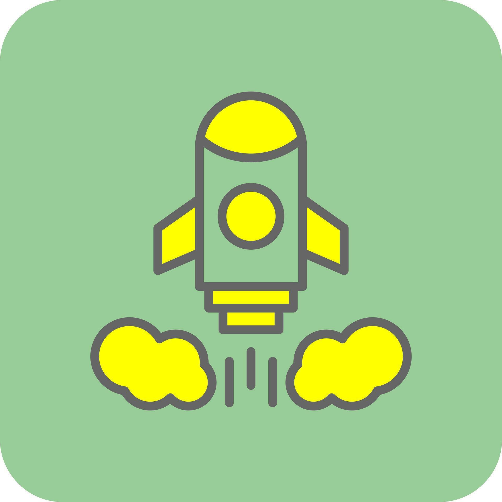 Rocket Launch Vector Icon Design 25103057 Vector Art At Vecteezy