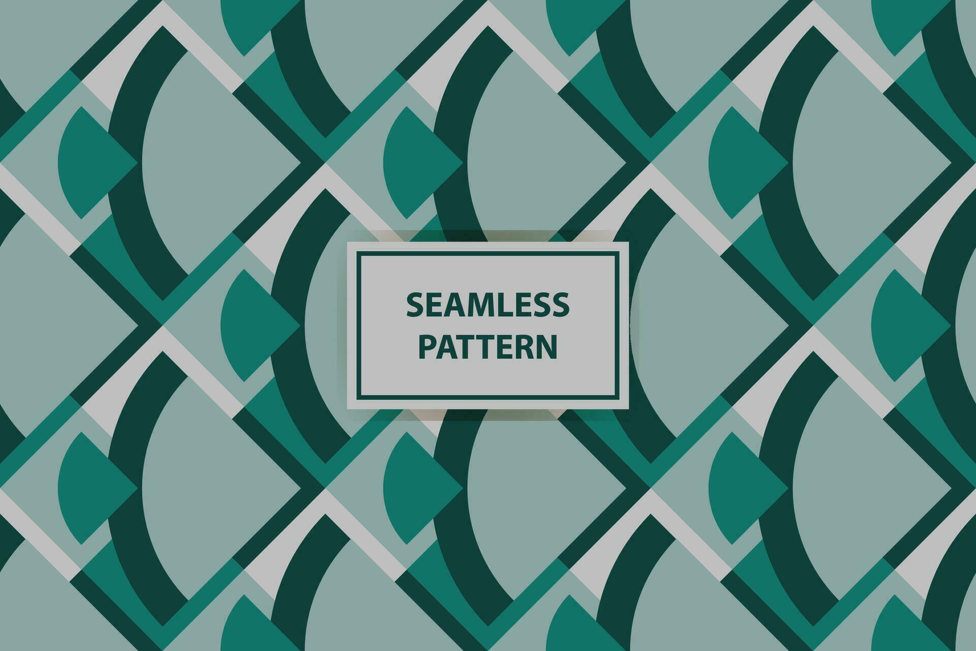 Vector Geometric Seamless Pattern Abstract Graphic Background With Squares Lines Grid Simple