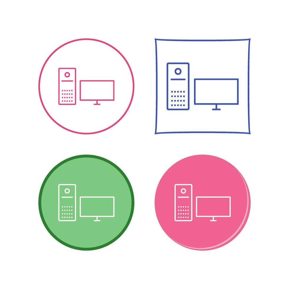 Unique Computer Vector Icon 25111521 Vector Art at Vecteezy