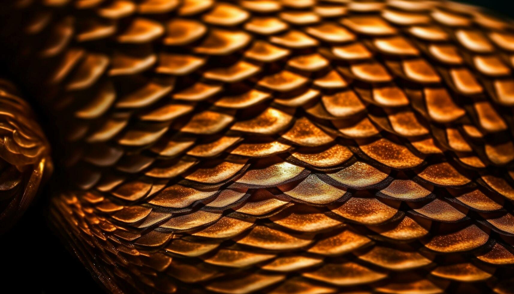 Snake Scales Close Up