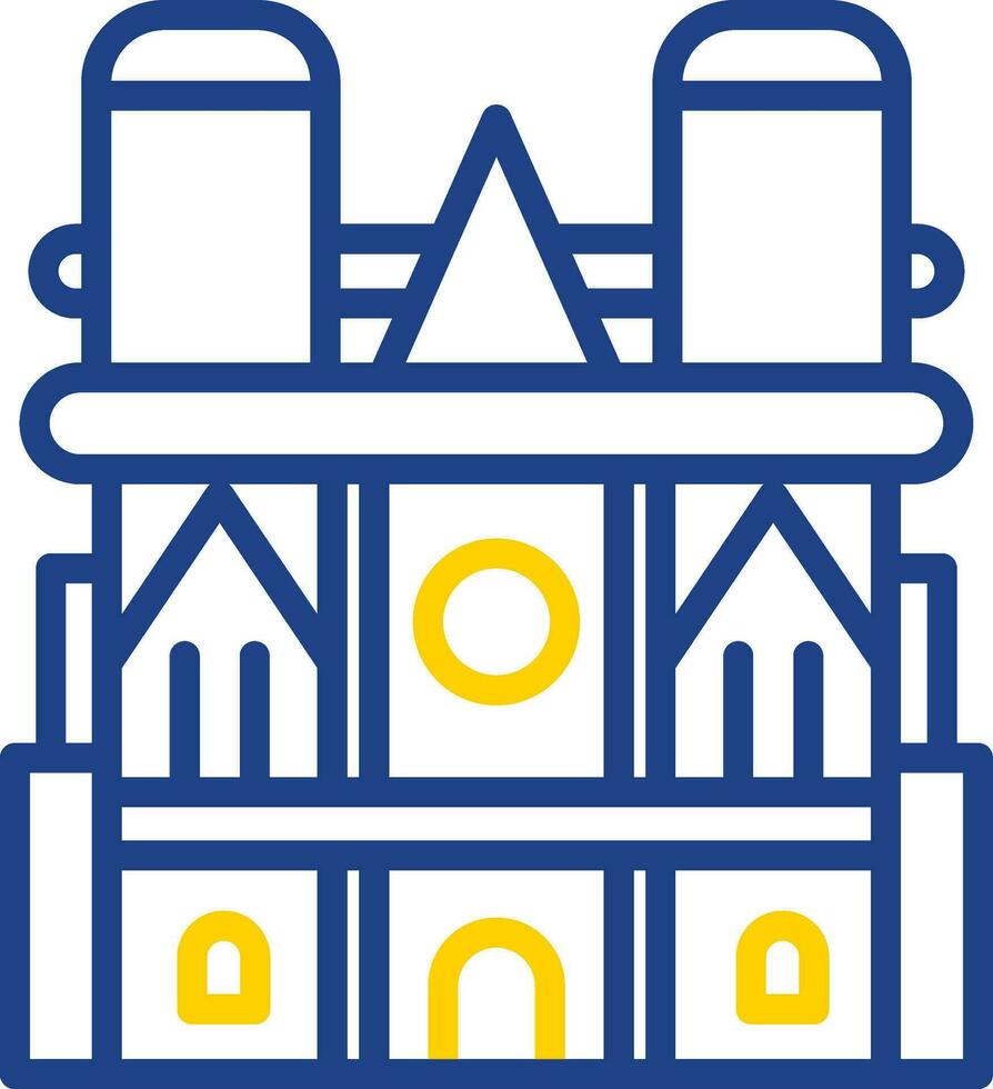 Notre dame Vector Icon Design 25128026 Vector Art at Vecteezy Notre dame Vector Icon Design 25128026 Vector Art at Vecteezy