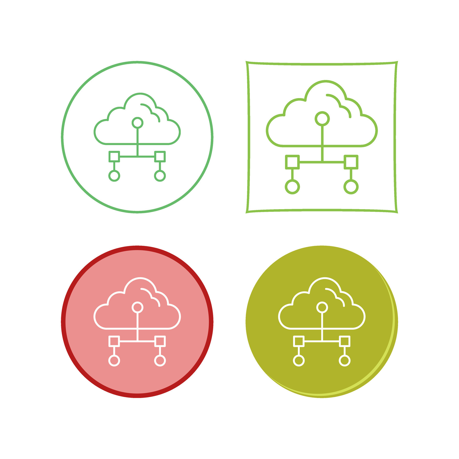 Internet Cloud Vector Icon 25130430 Vector Art at Vecteezy