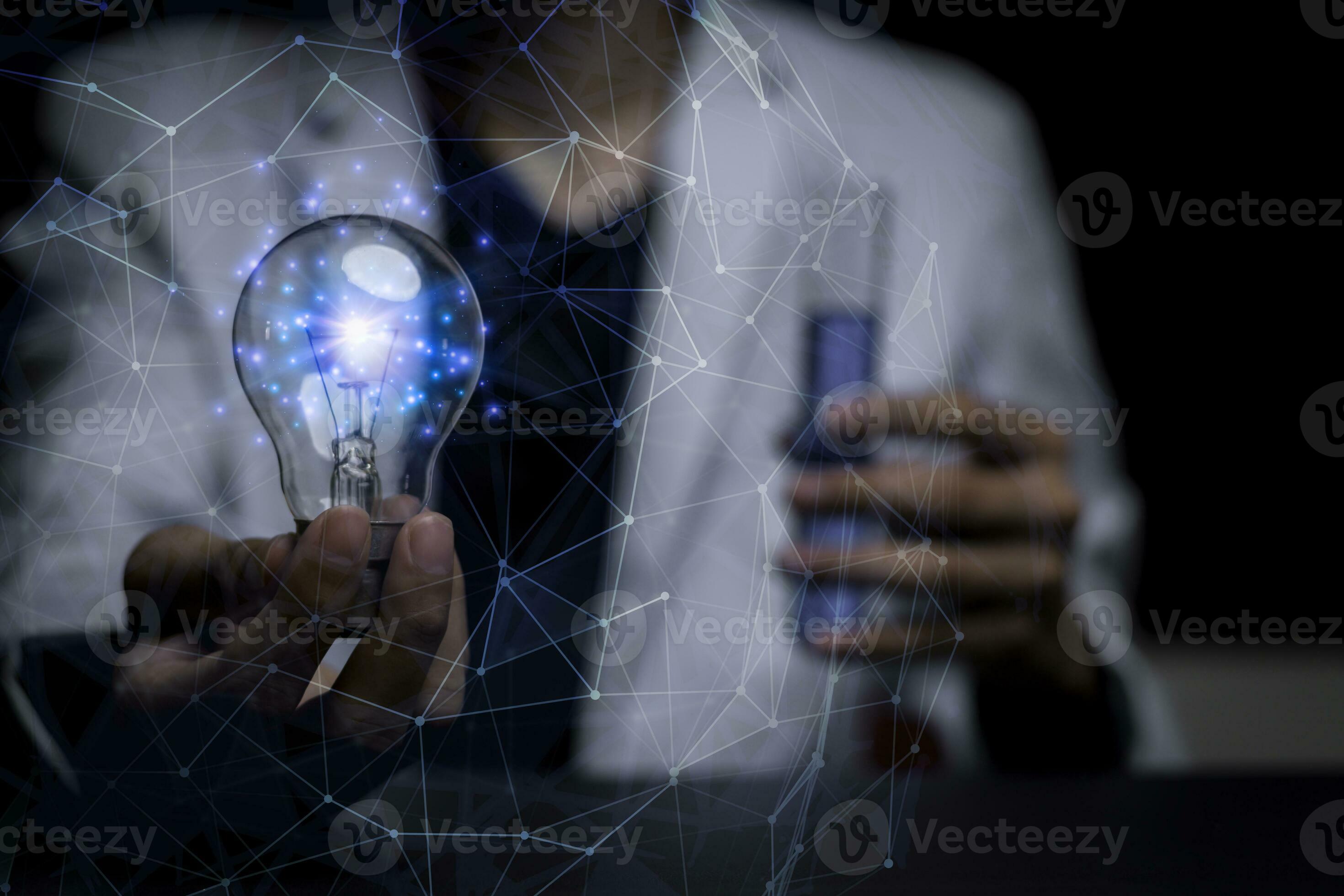 Businesswoman holding a light bulb, Creative new idea. Innovation ... Businesswoman holding a light bulb, Creative new idea. Innovation ...