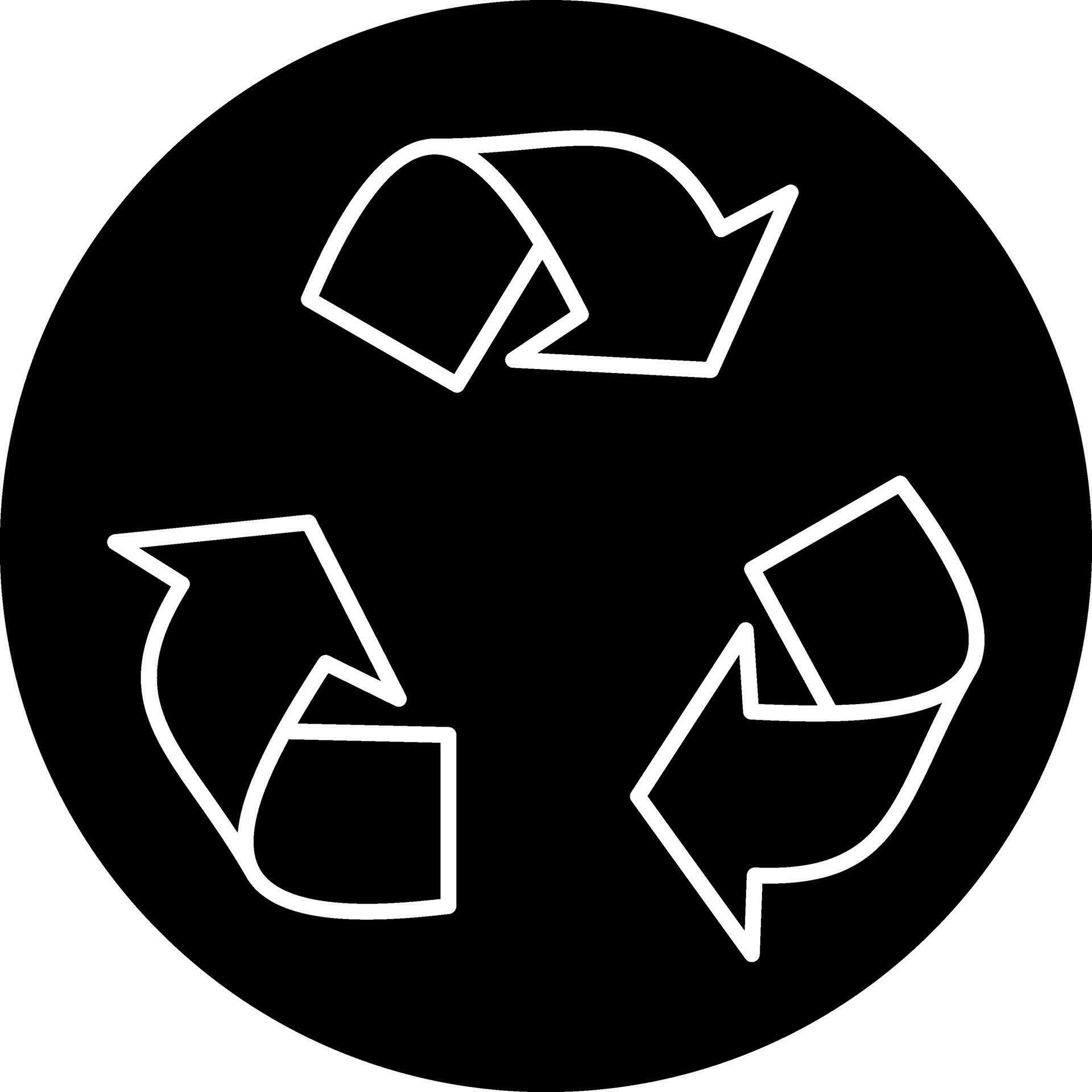 Recycle Vector Icon Design 25135610 Vector Art At Vecteezy