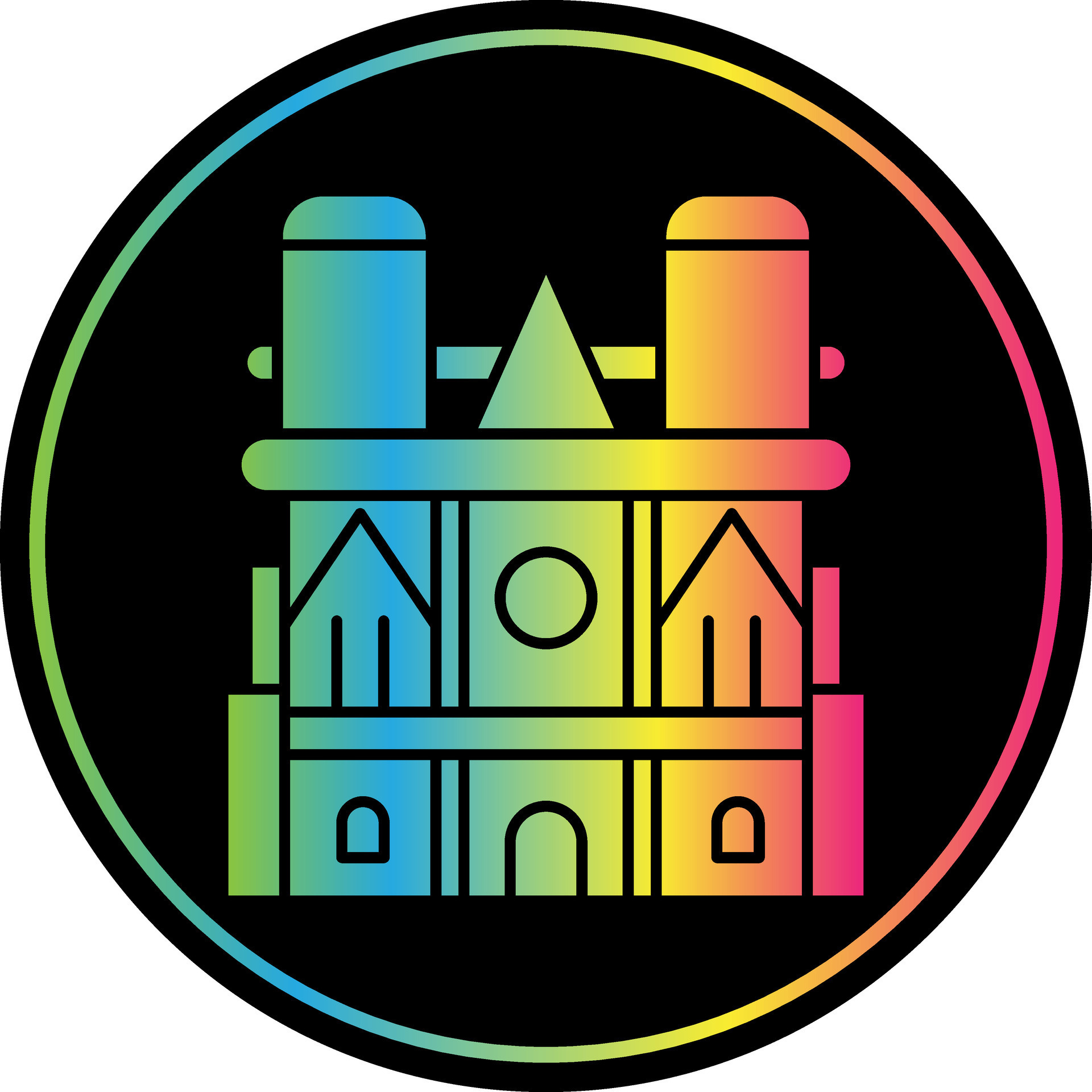 Notre dame Vector Icon Design 25157001 Vector Art at Vecteezy Notre dame Vector Icon Design 25157001 Vector Art at Vecteezy