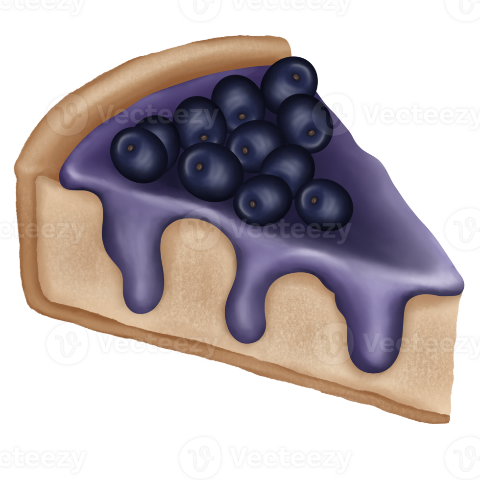 Blueberry cheesecake illustration. Hand drawn watercolor illustration ... Blueberry cheesecake illustration. Hand drawn watercolor illustration ...