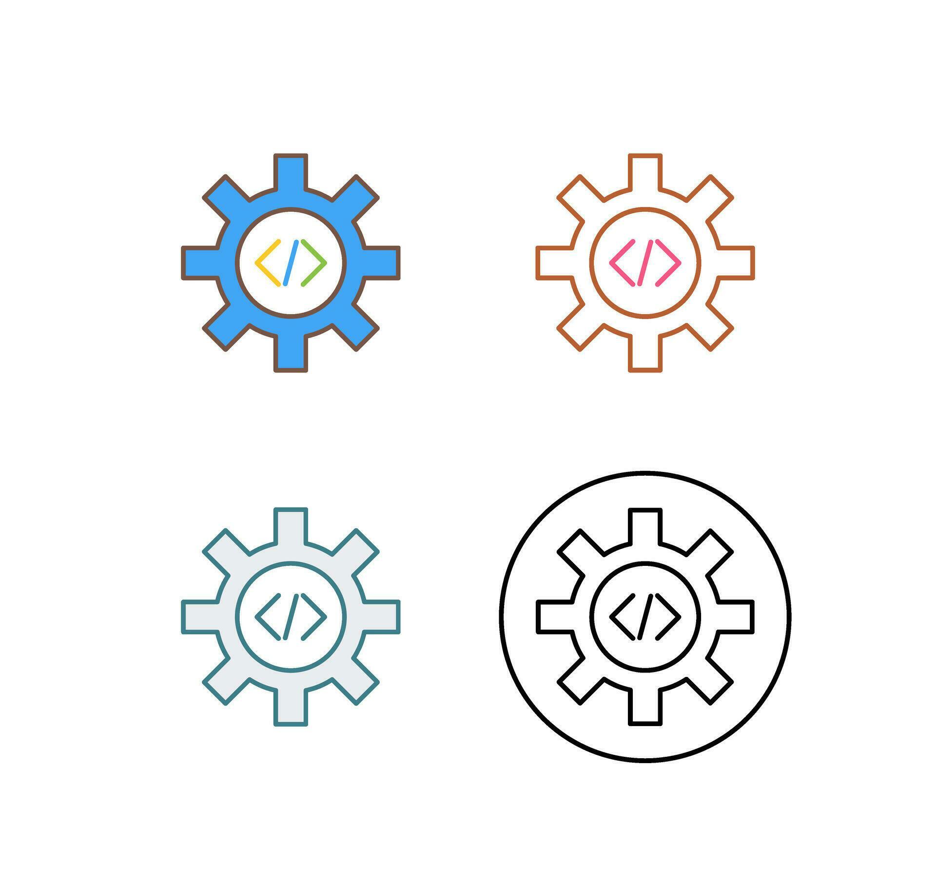 Unique Code Optimization Vector Icon 25162071 Vector Art at Vecteezy