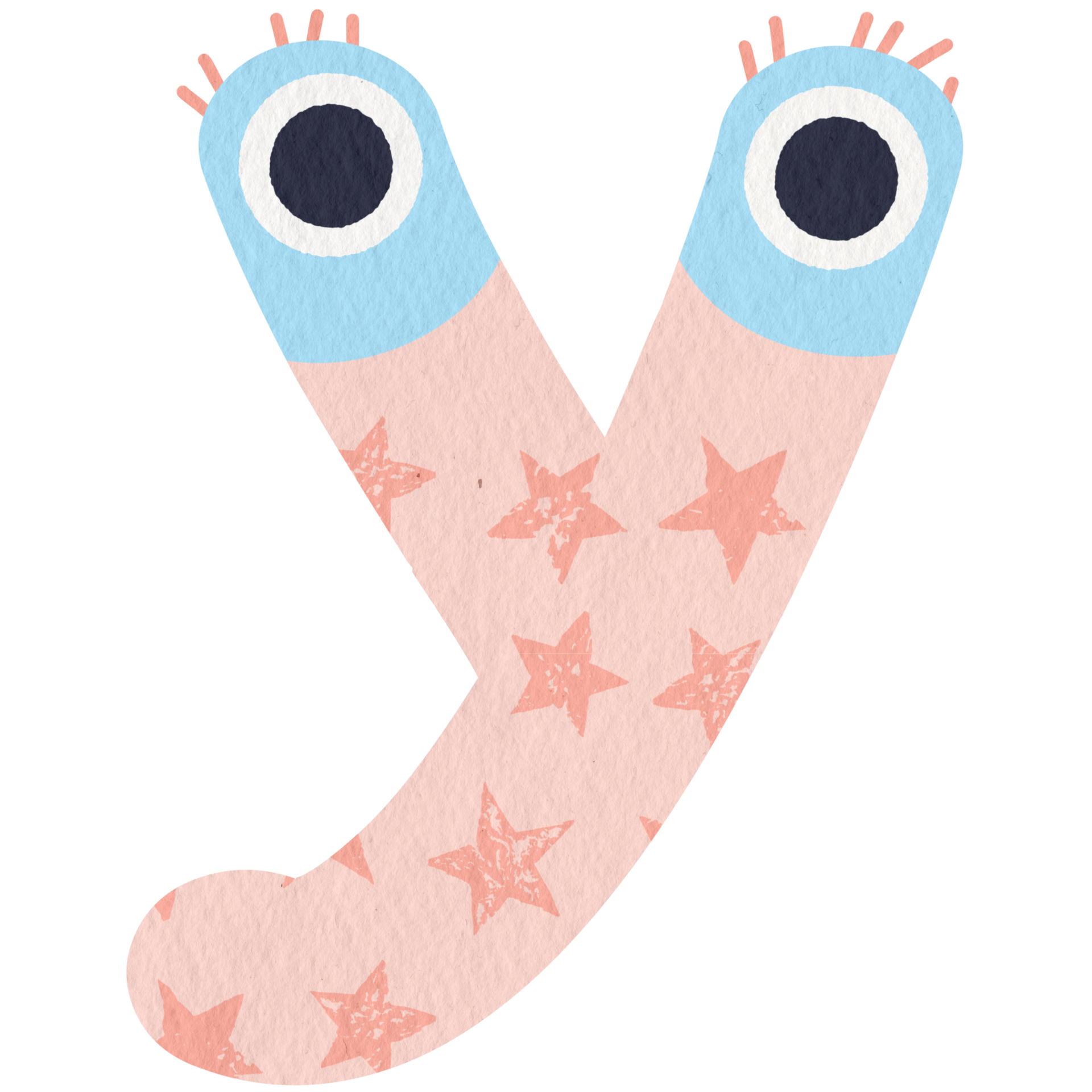 Monster Lower Case Alphabet Y 25163639 Png