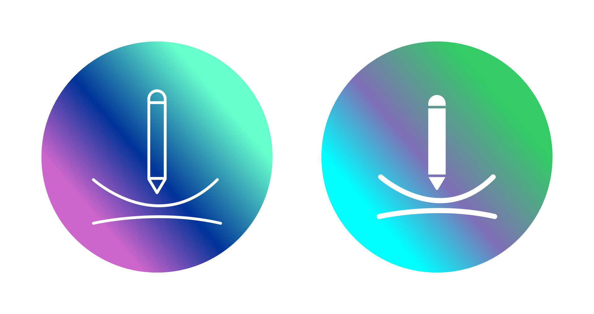Draw Curve Vector Icon 25170458 Vector Art At Vecteezy