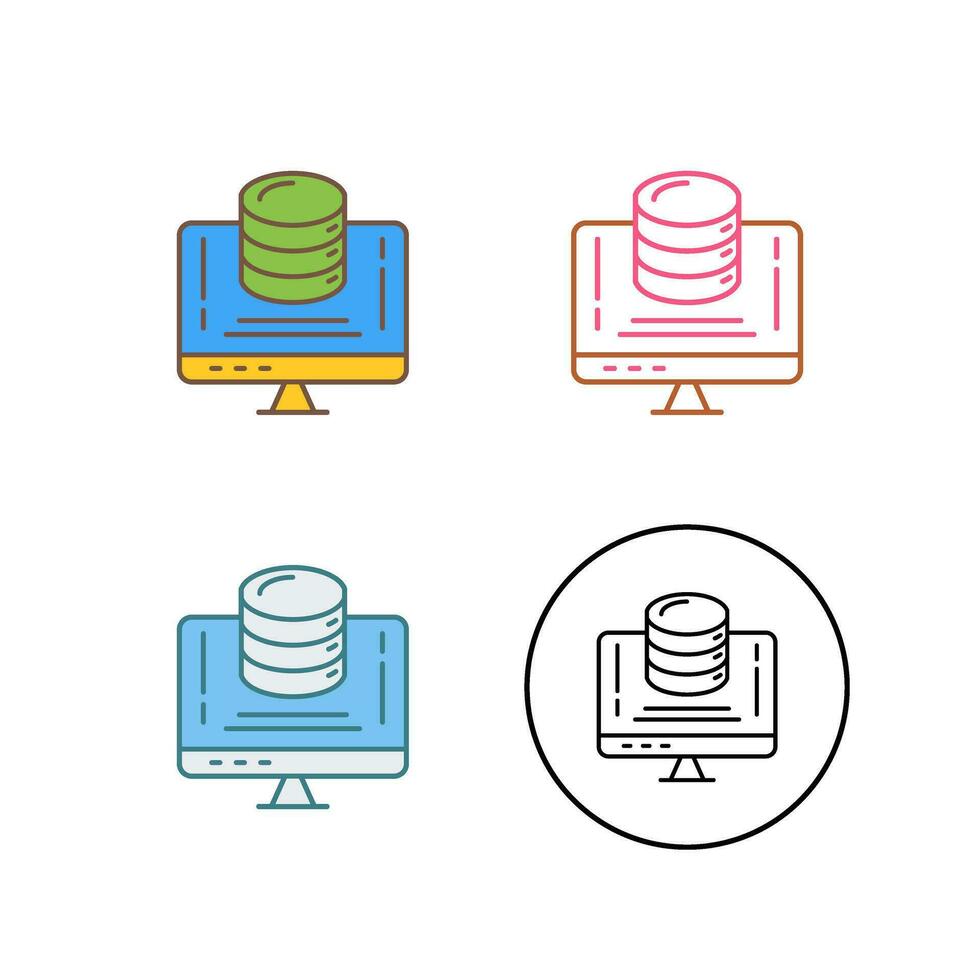 Data Storage Vector Icon 25171570 Vector Art at Vecteezy