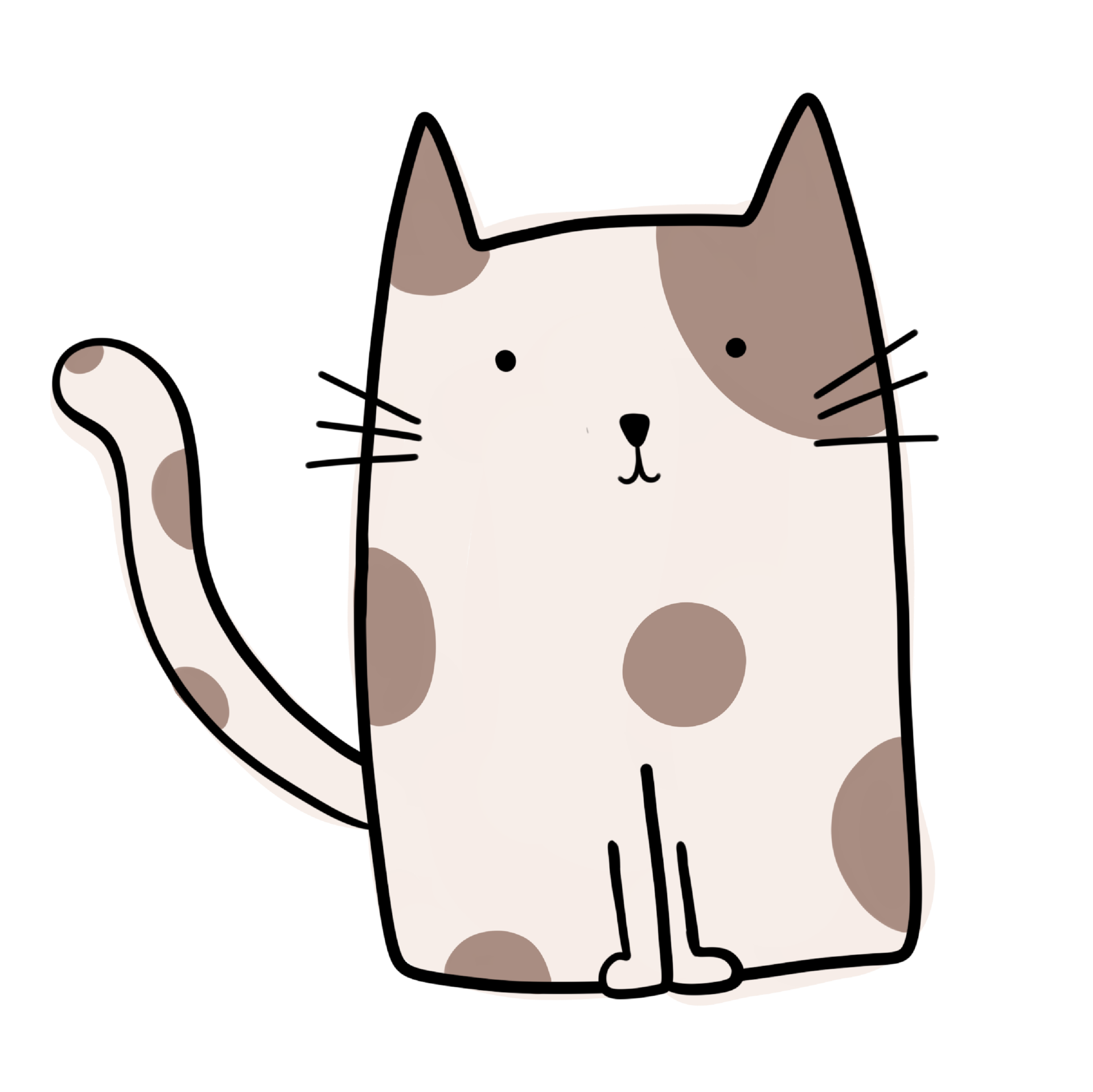 Cute Cat Watercolor 25173908 Png