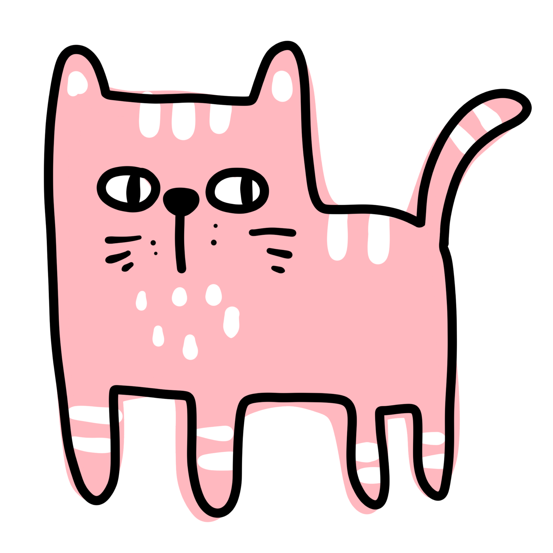 Cute Cat Watercolor 25173928 Png