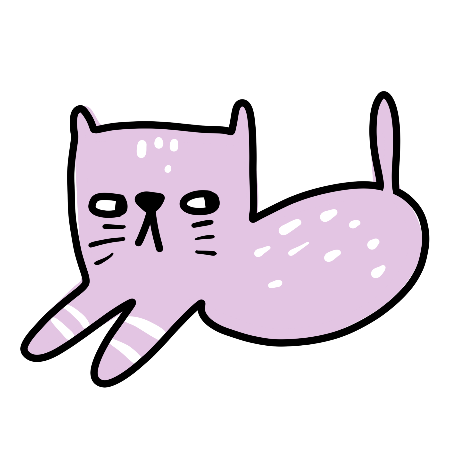 Cute Cat Watercolor 25174435 Png