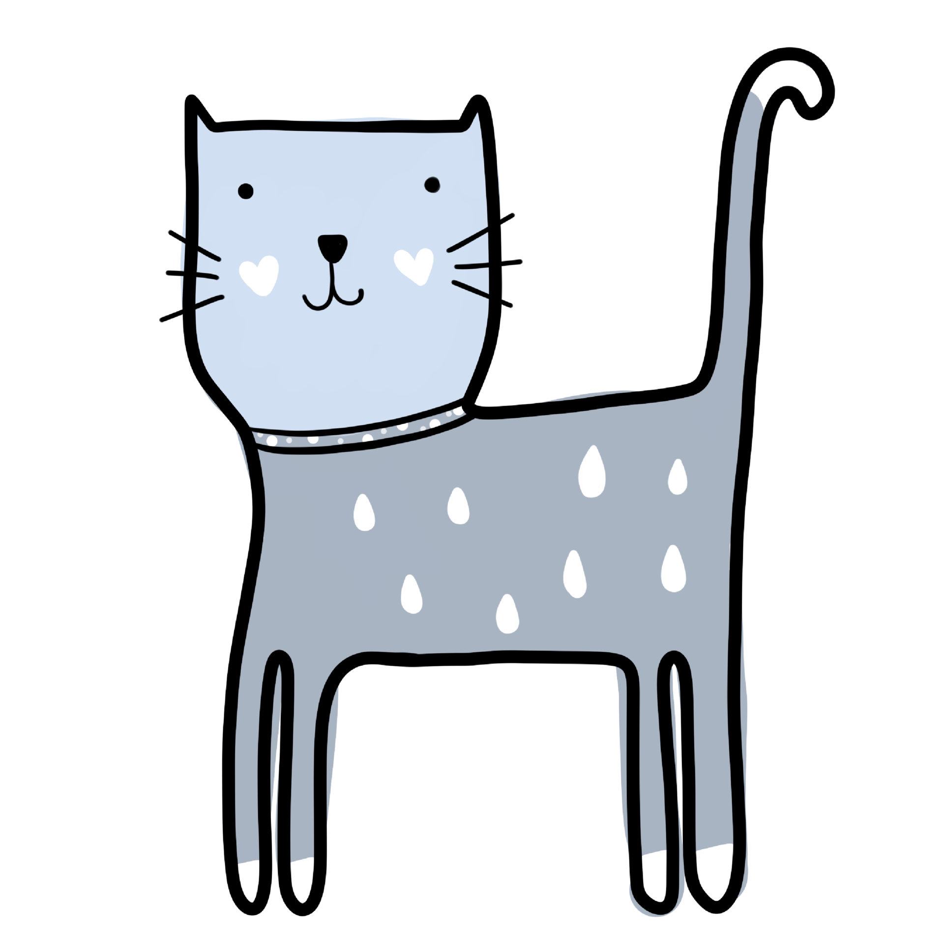 Cute Cat Watercolor 25174459 Png