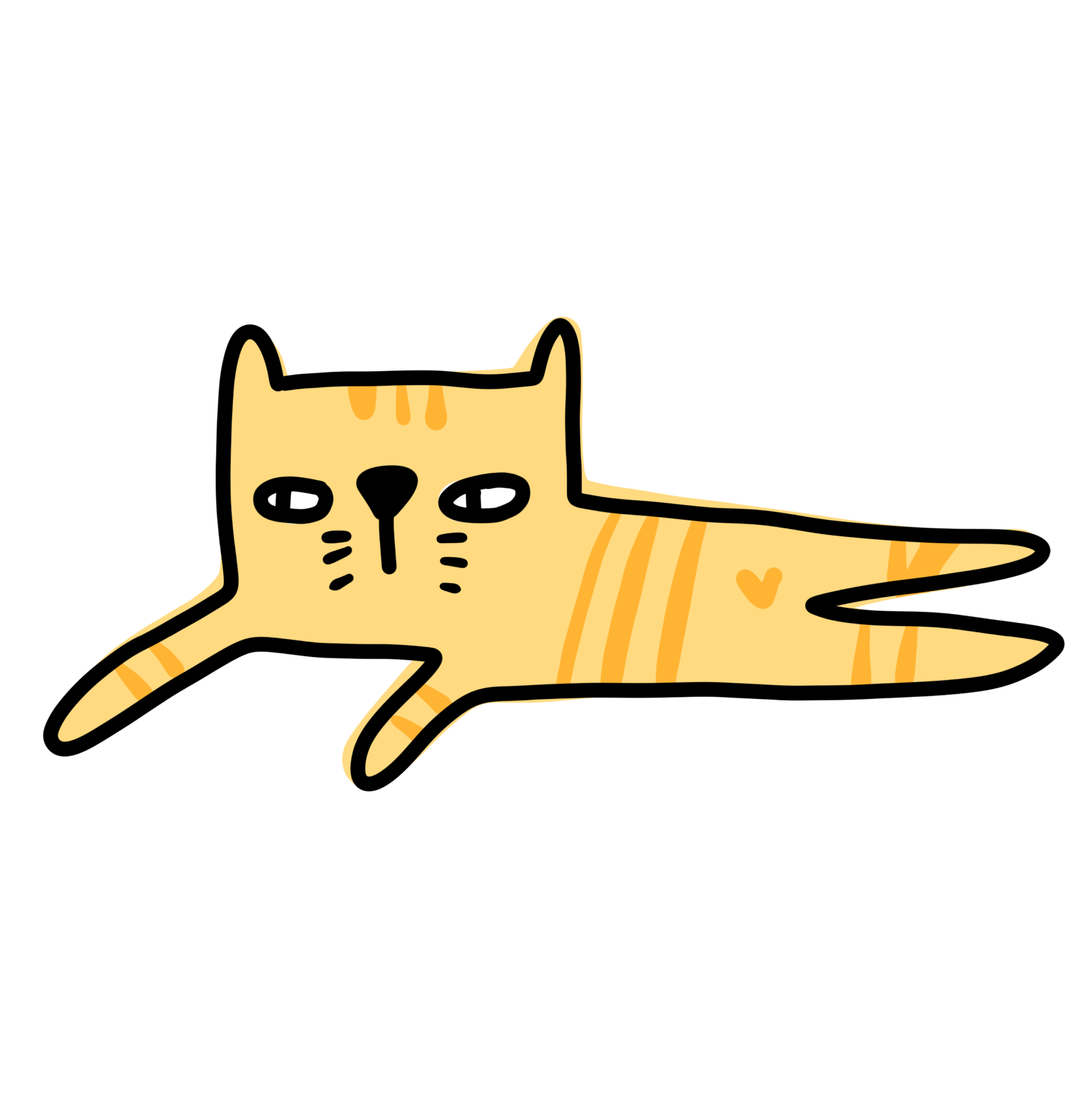 Cute Cat Watercolor 25174470 Png